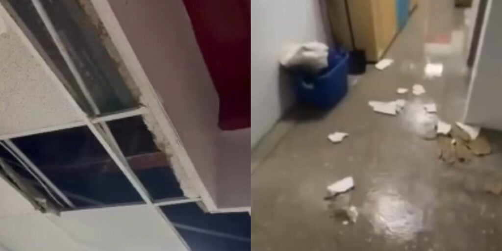 $700M SCHOOL ALREADY FAILING? WIN ALLEGES LEAKS AT BRICKDAM SECONDARY ...